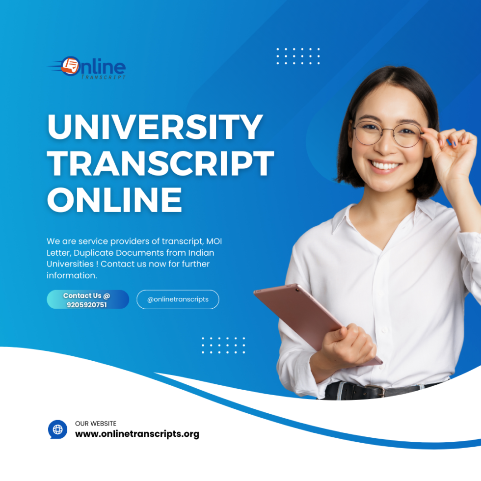 GTU Transcript Application Process - Online Transcripts