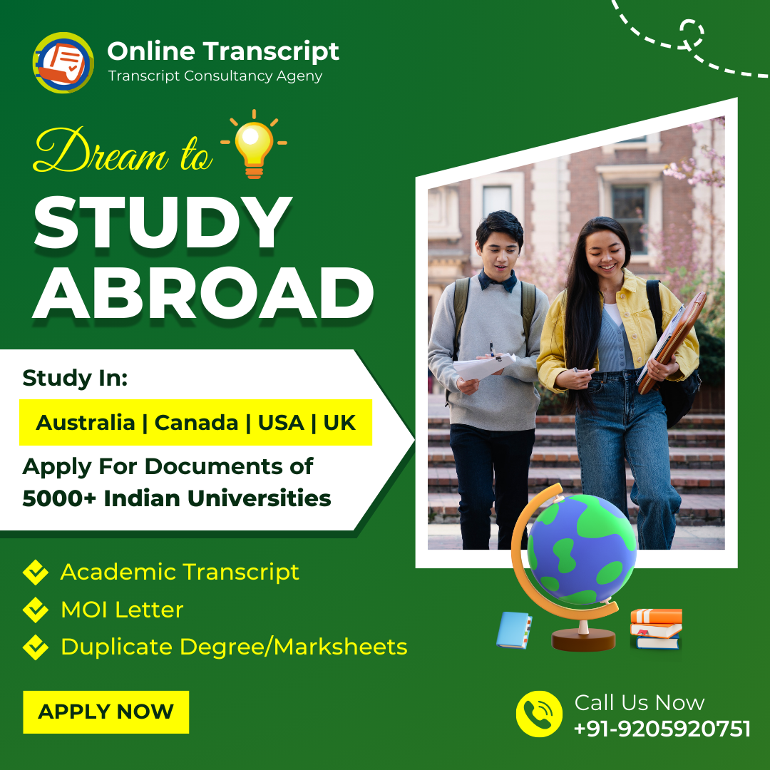 Singhania University Transcript Online - Online Transcripts